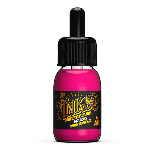 AK Interactive: Inks - Pure Magenta | imago.cz