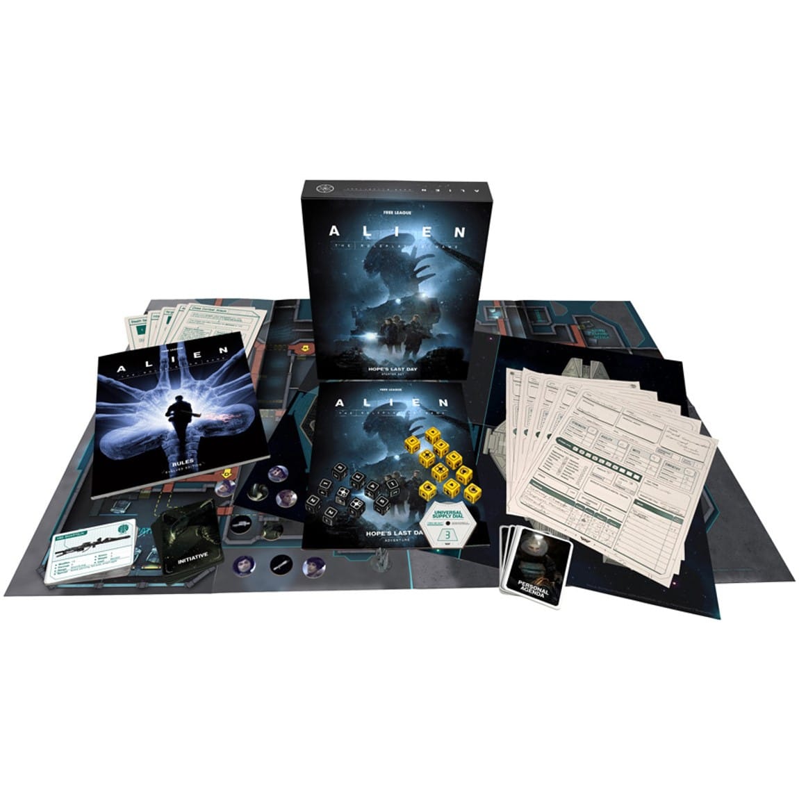Kniha Alien RPG - Starter Set Evolved Edition | imago.sk