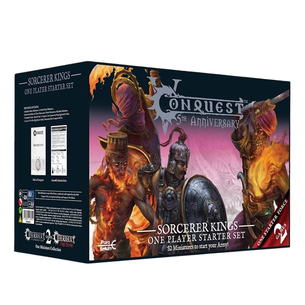 Conquest: Sorcerer Kings - 5th Anniversary Supercharged Starter Set ...