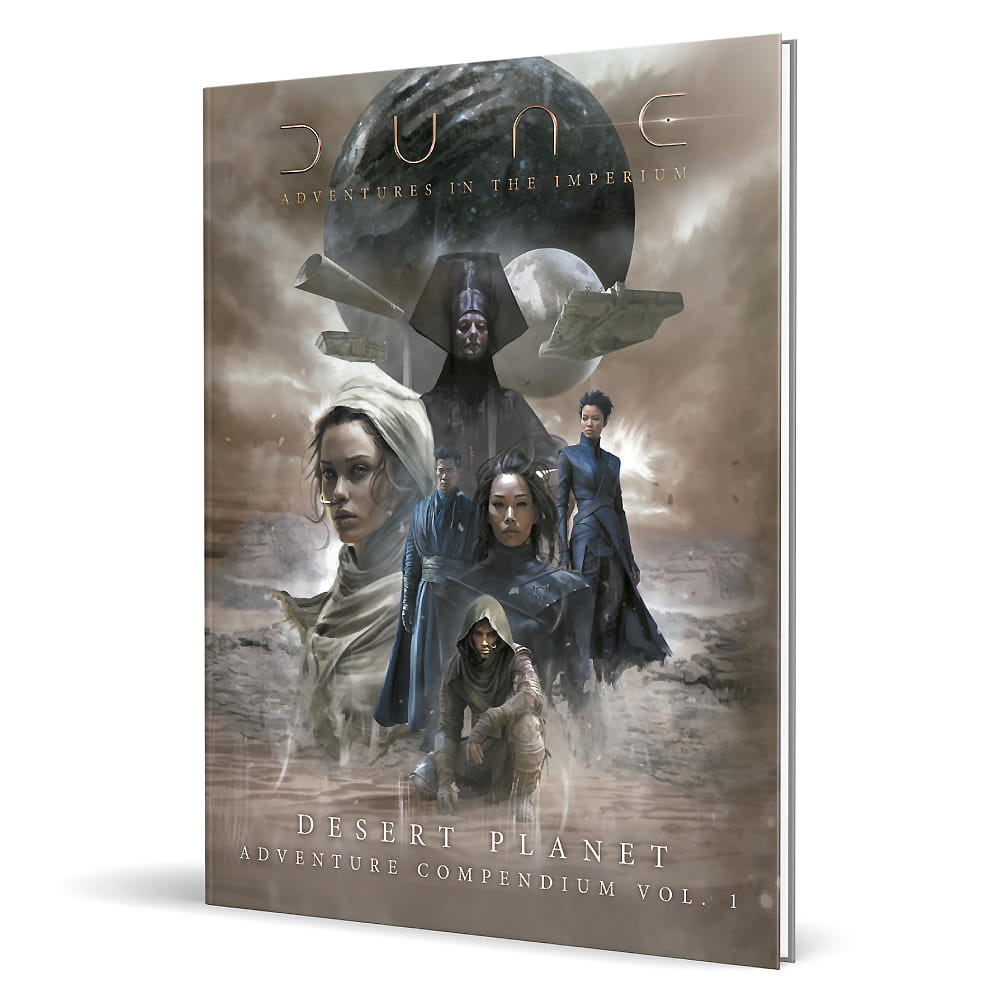 Kniha Dune RPG: Desert Planet - Adventure Compendium Vol 1 | imago.sk