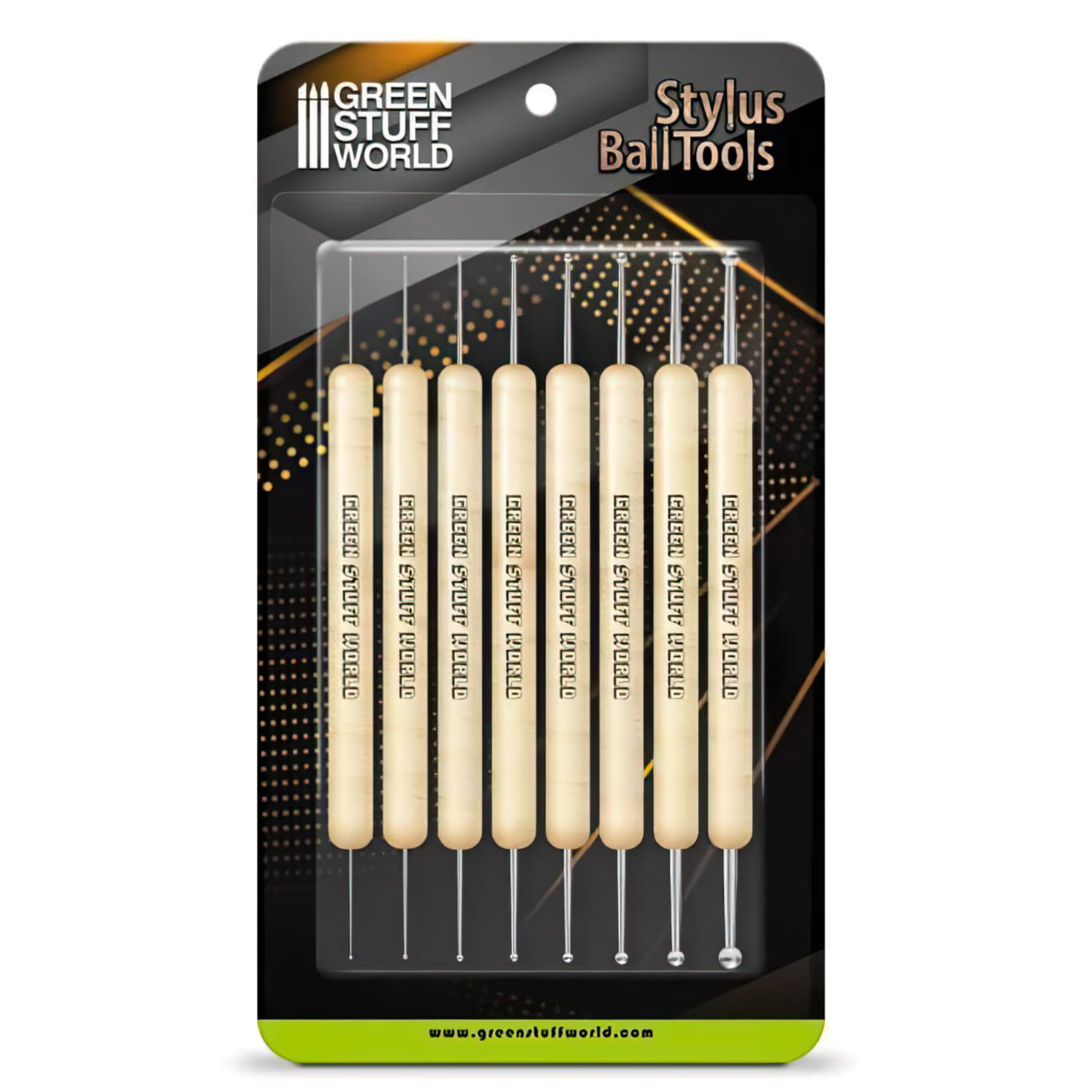Green Stuff World: Sculpting Stylus Ball Tool Set | imago.cz
