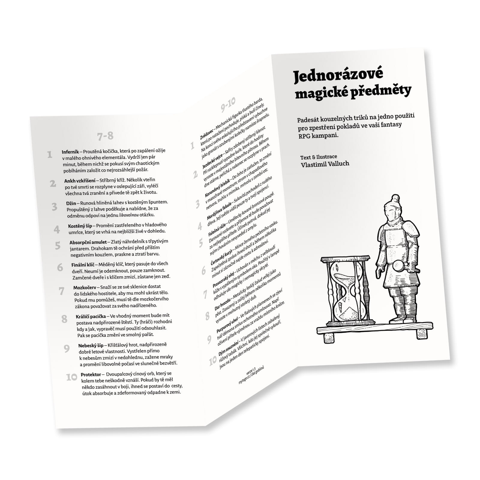 Jednorázové magické předměty (RPG brožura) | imago.cz
