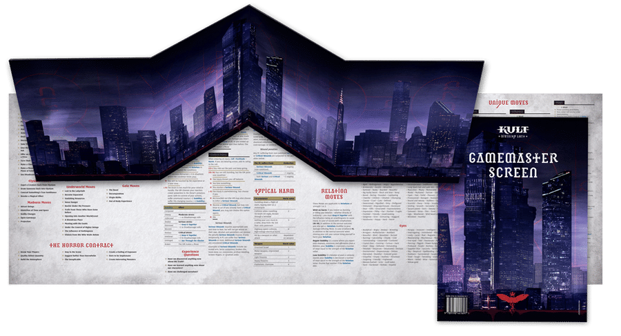 KULT: Divinity Lost - Gamemaster Screen | imago.cz