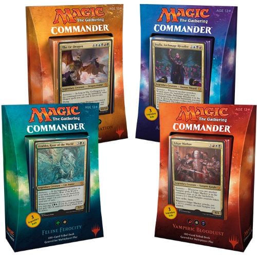 Magic: The Gathering - Commander 2017 Deck Display | imago.cz