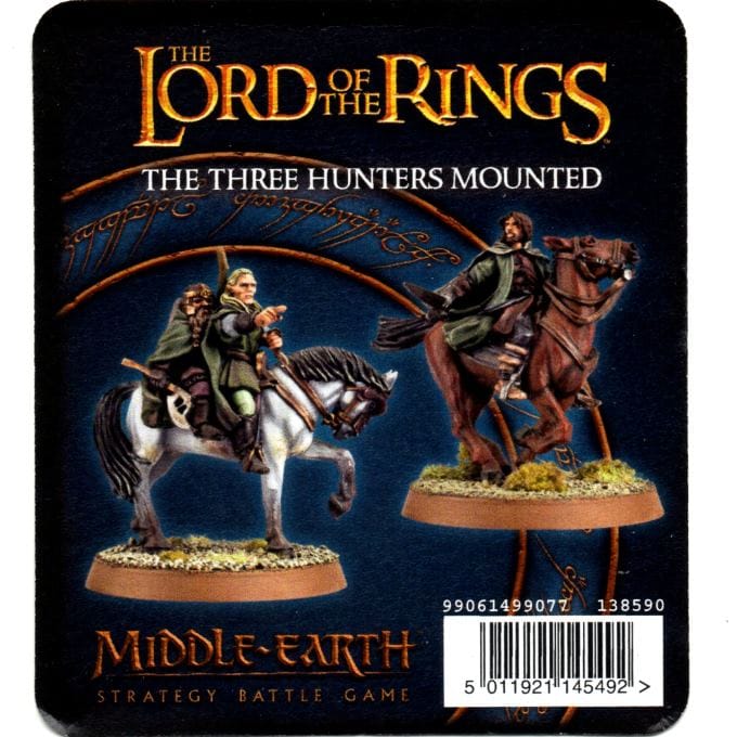 Middle-earth: Strategy Battle Game - The Three Hunters Mounted | imago.sk
