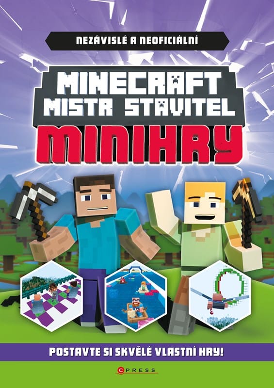 Kniha Minecraft - Mistr stavitel: Minihry | imago.cz