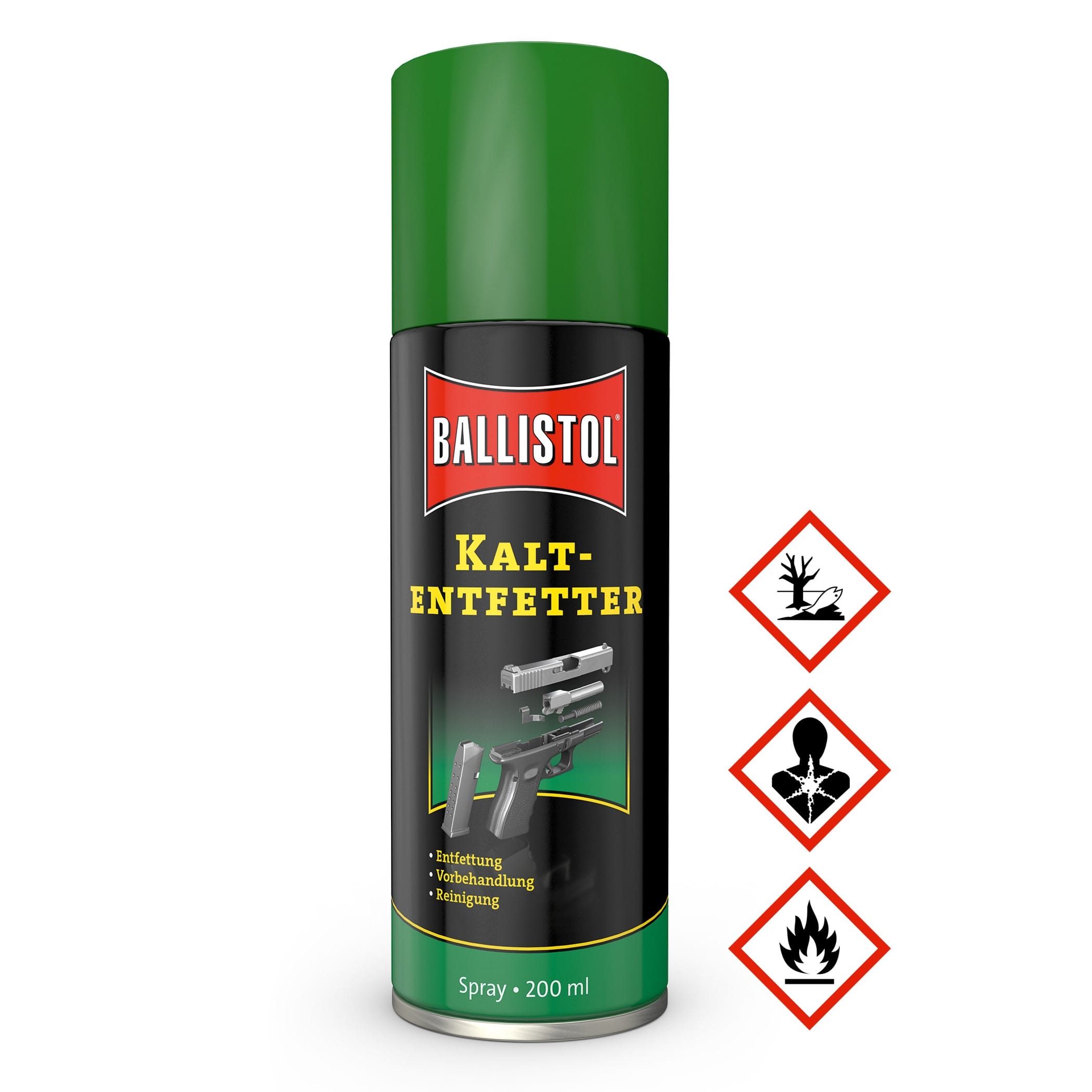 Odmašťovač Ballistol Robla Cold Degreaser Spray, 200 ml | imago.cz