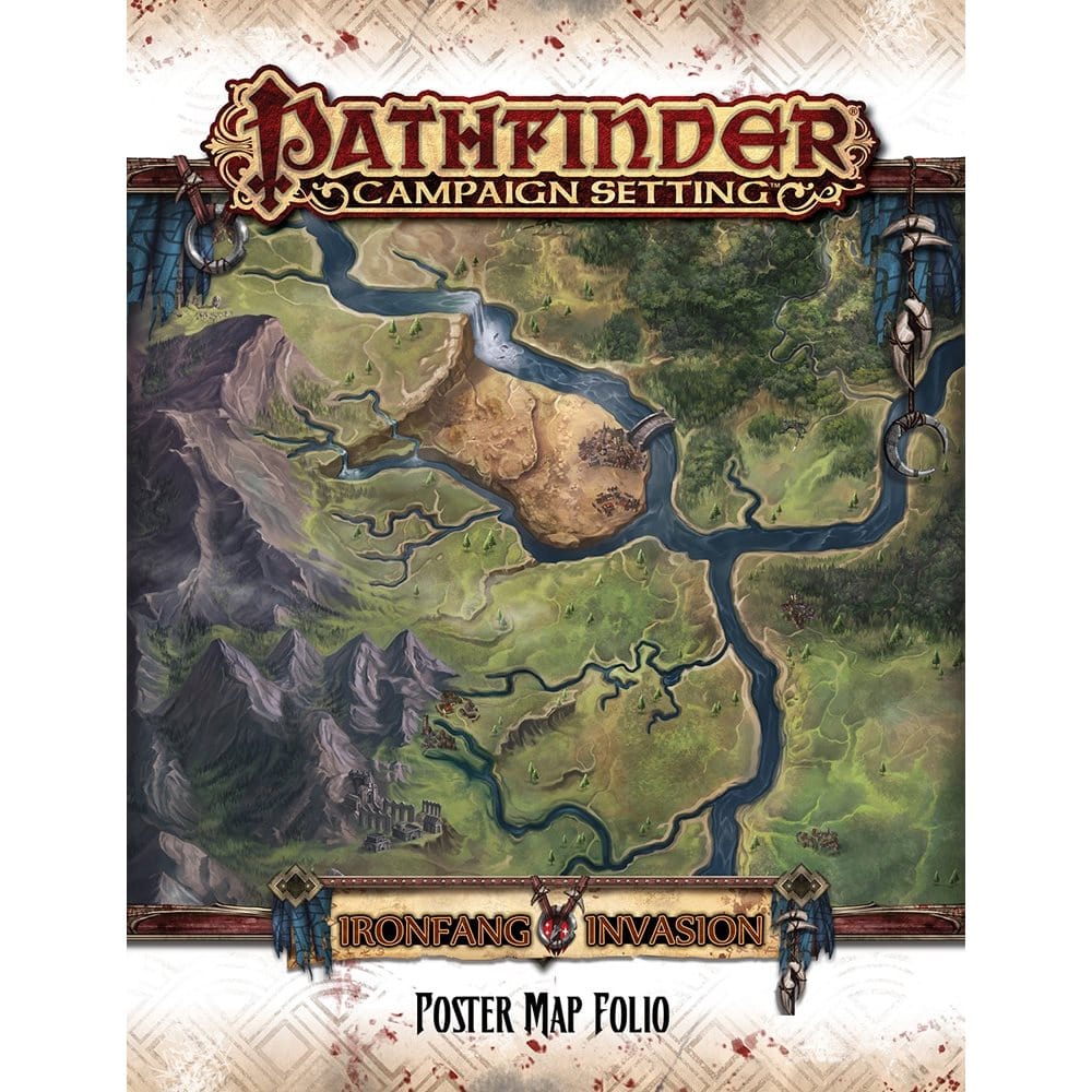Pathfinder Chronicles: Ironfang Invasion Poster Map Folio | imago.cz