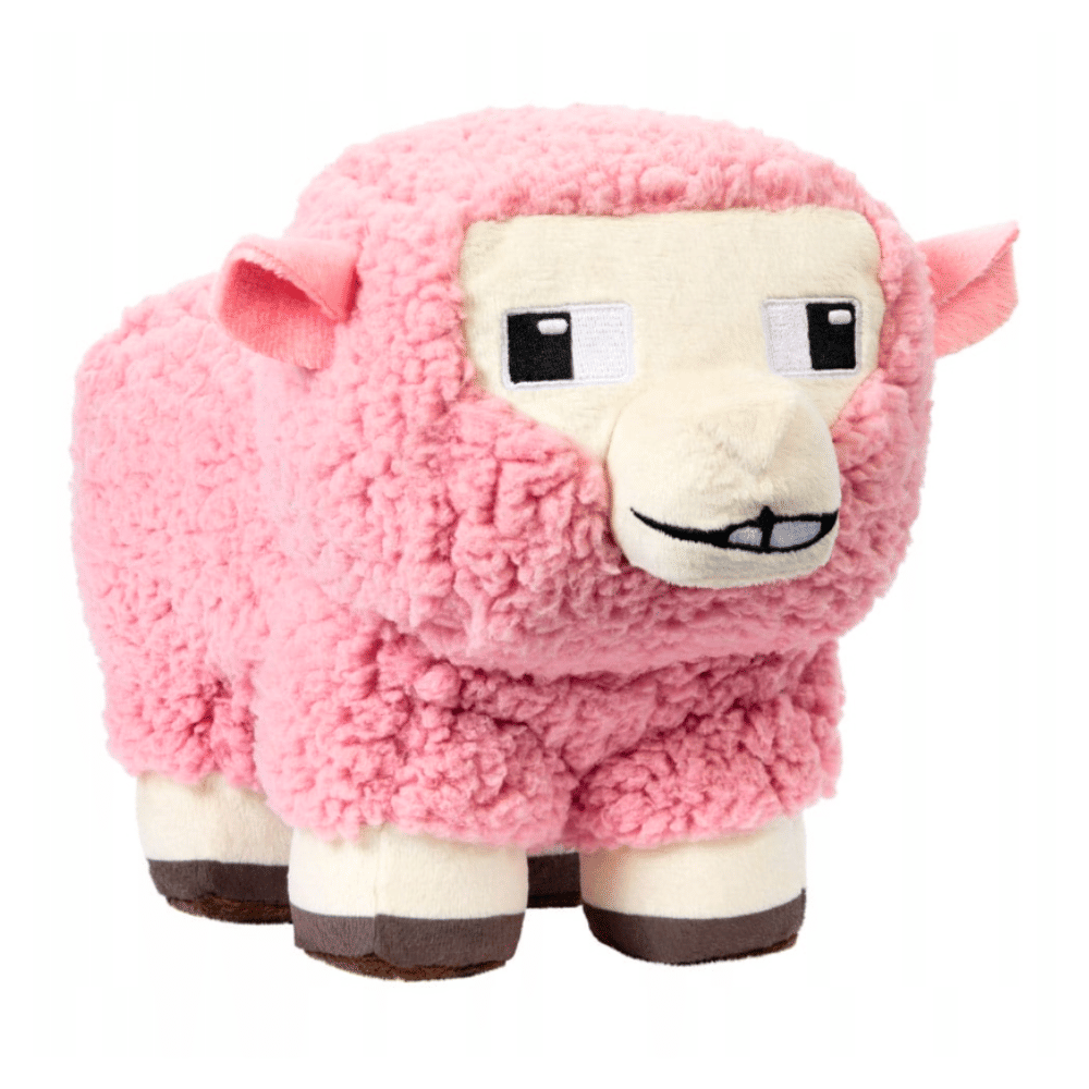 Plyšák Minecraft - Pink Sheep Mouton Rose | imago.cz