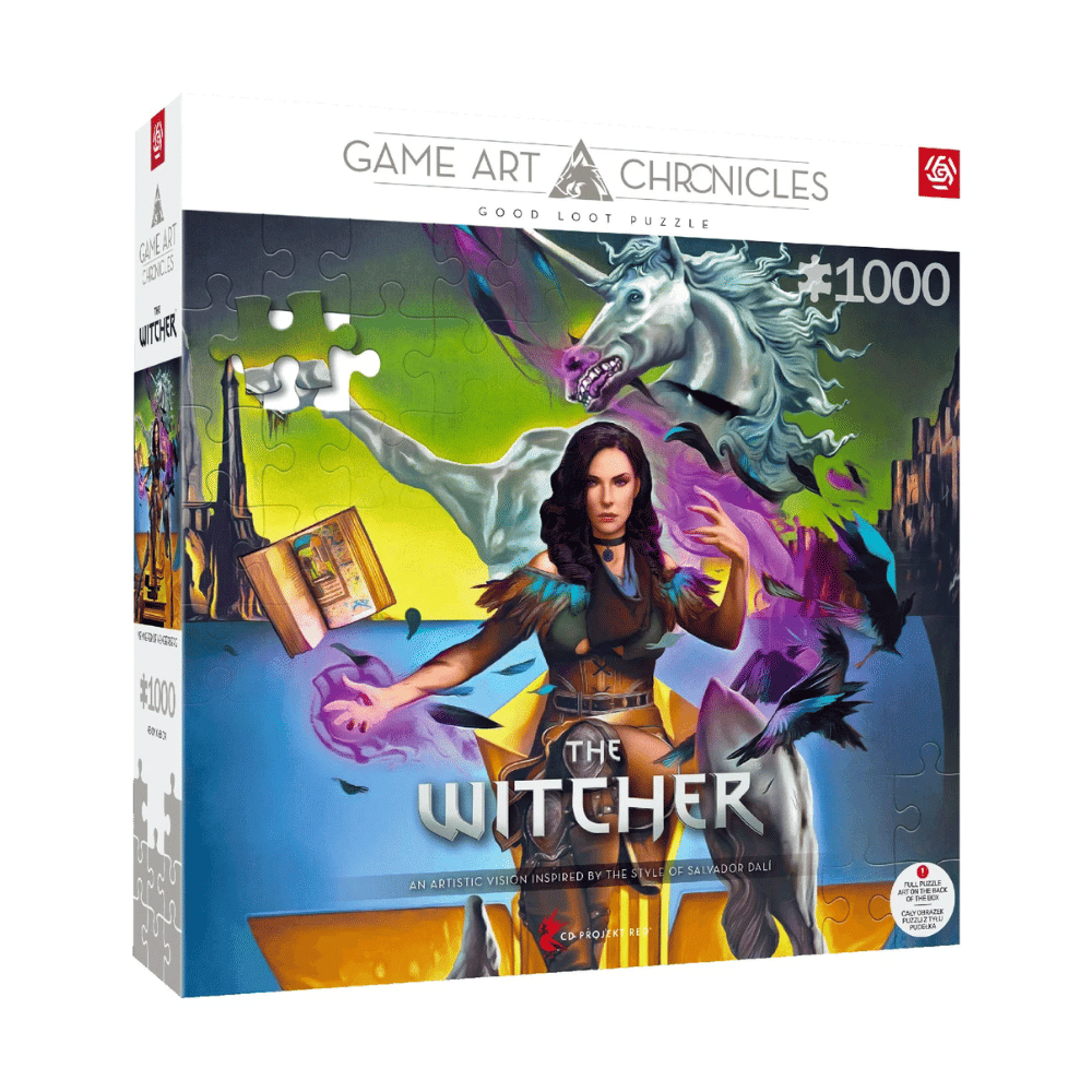 Puzzle Zaklínač - Yennefer & Salvador Dalí, 1000 dielikov | imago.sk