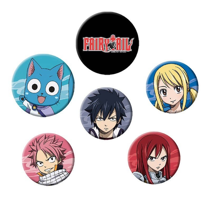Sada placek Fairy Tail - Characters | imago.cz