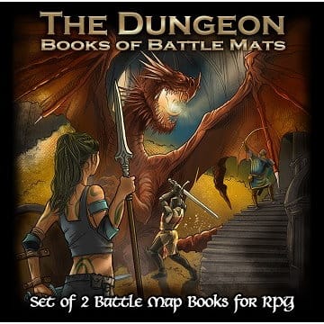Kniha The Dungeon Books Of Battle Mats | imago.cz